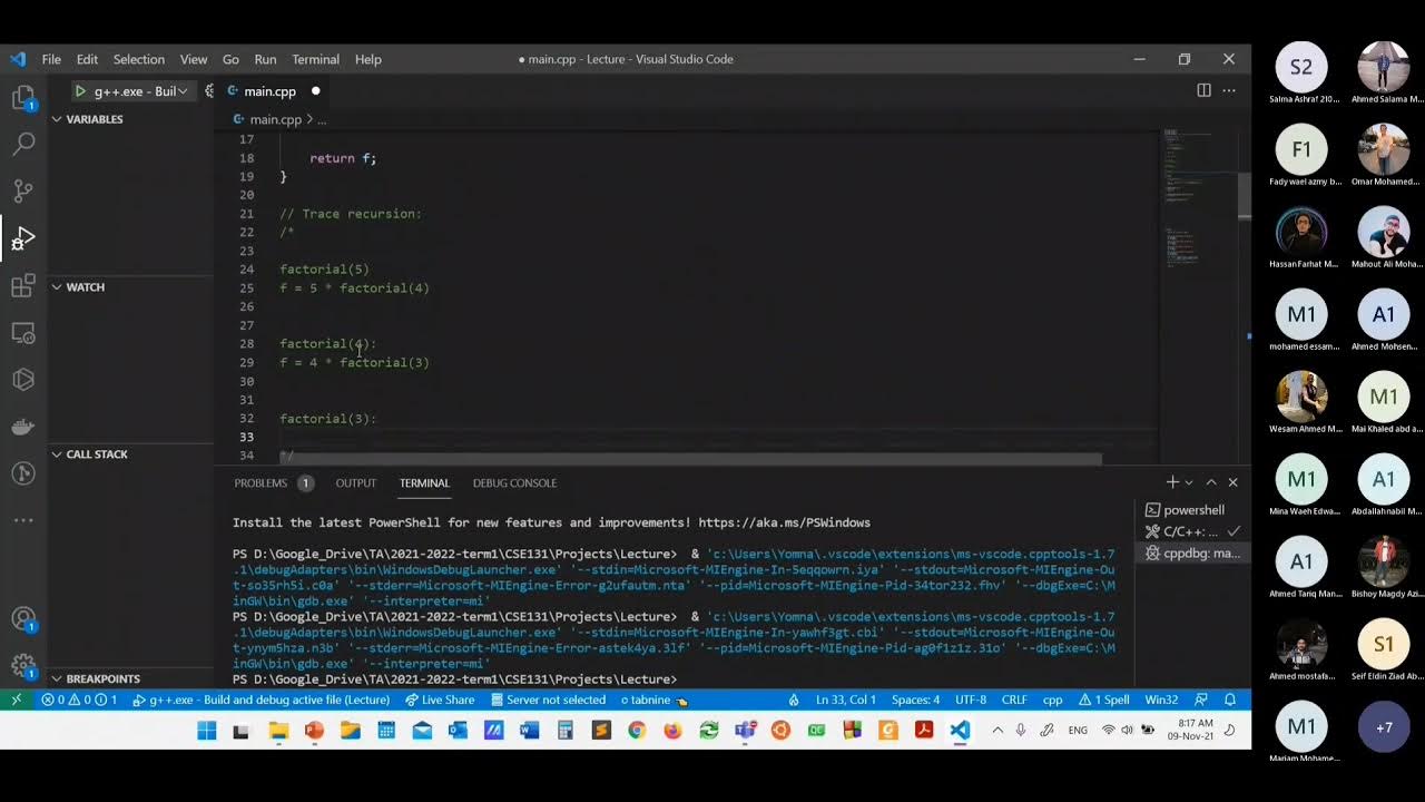 Computer Programming CSE131 (Lecture 5) - YouTube
