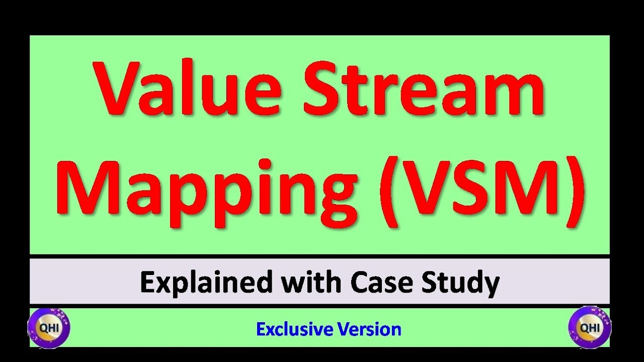 Value Stream Mapping - VSM (Full Version) - YouTube