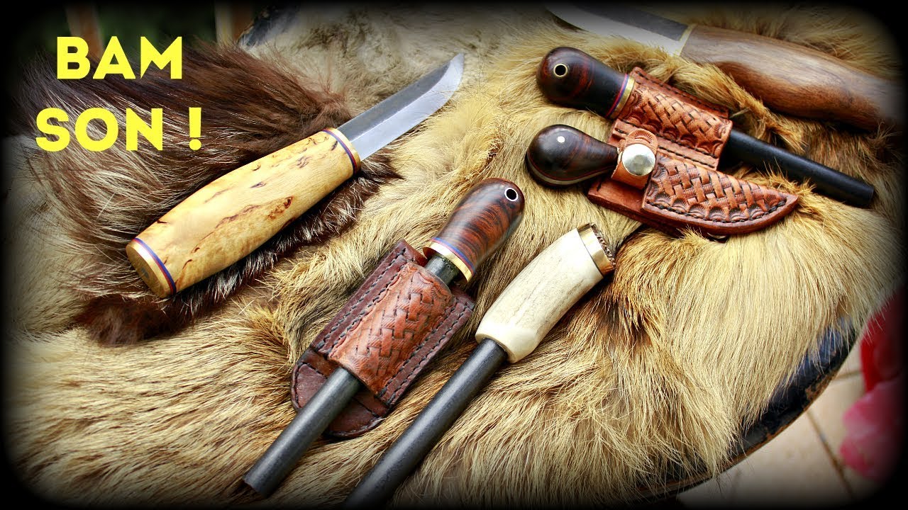 Custom Ferro Rod For JOE ROBINET BUSHCRAFT - HD Video - YouTube