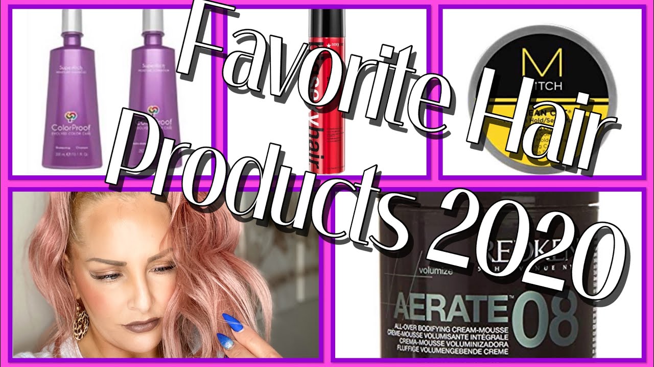 My Top Picks Hair Products For 2020 - YouTube