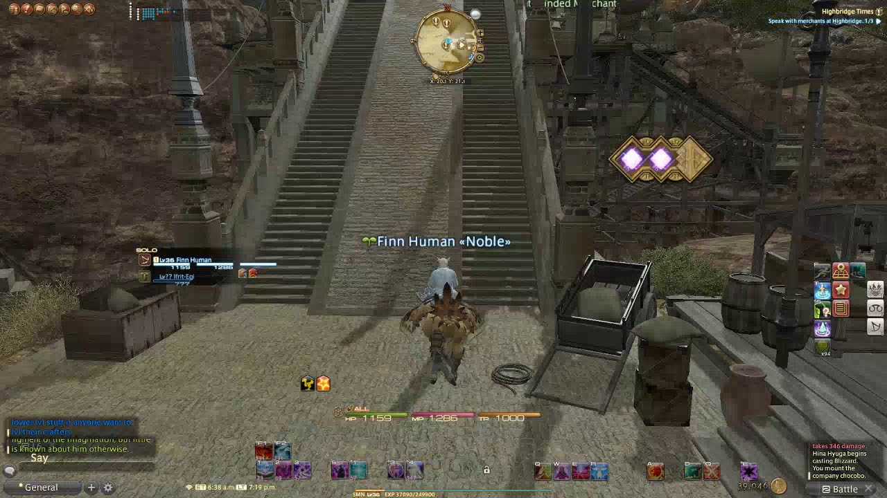 FFXIV Final Fantasy 14 "Highbridge Times" - YouTube