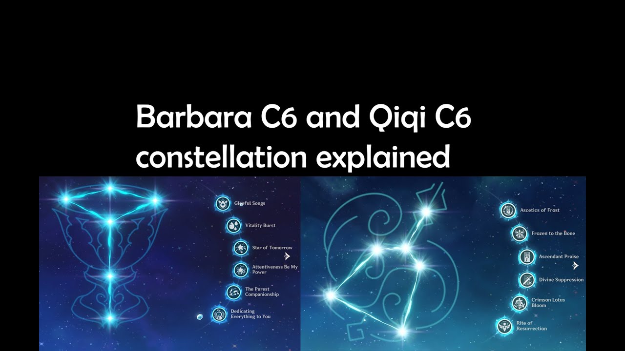 C6 Barbara vs C6 Qiqi - YouTube