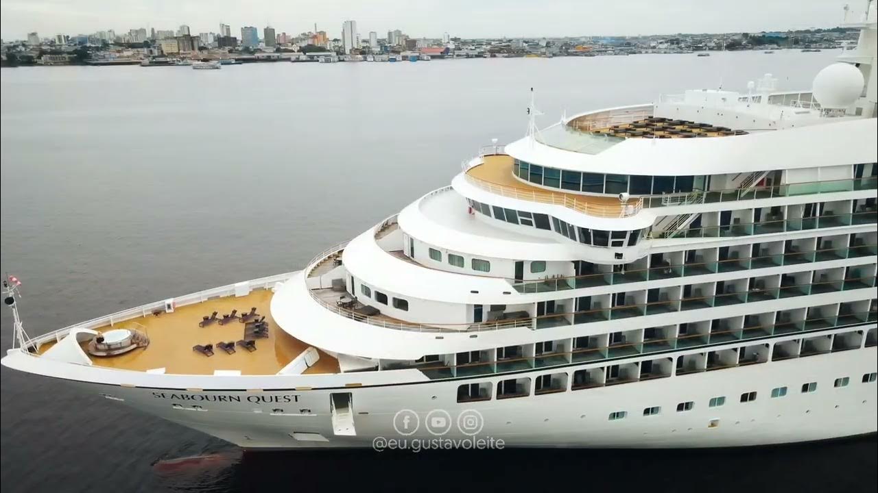 Cruzeiros Seabourn Quest Filmagem de Drone em Manaus Amazonas - YouTube