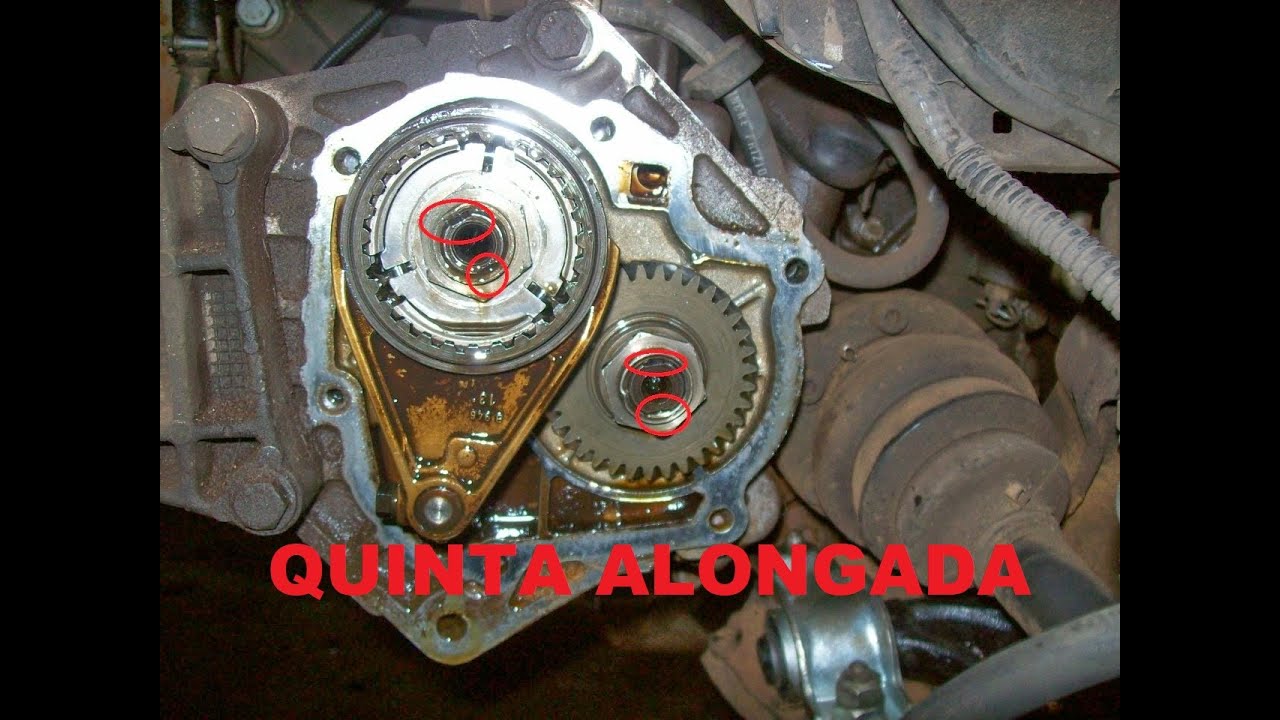 Alongar quinta marcha do Fiat Palio 1.6 16v turbo - YouTube