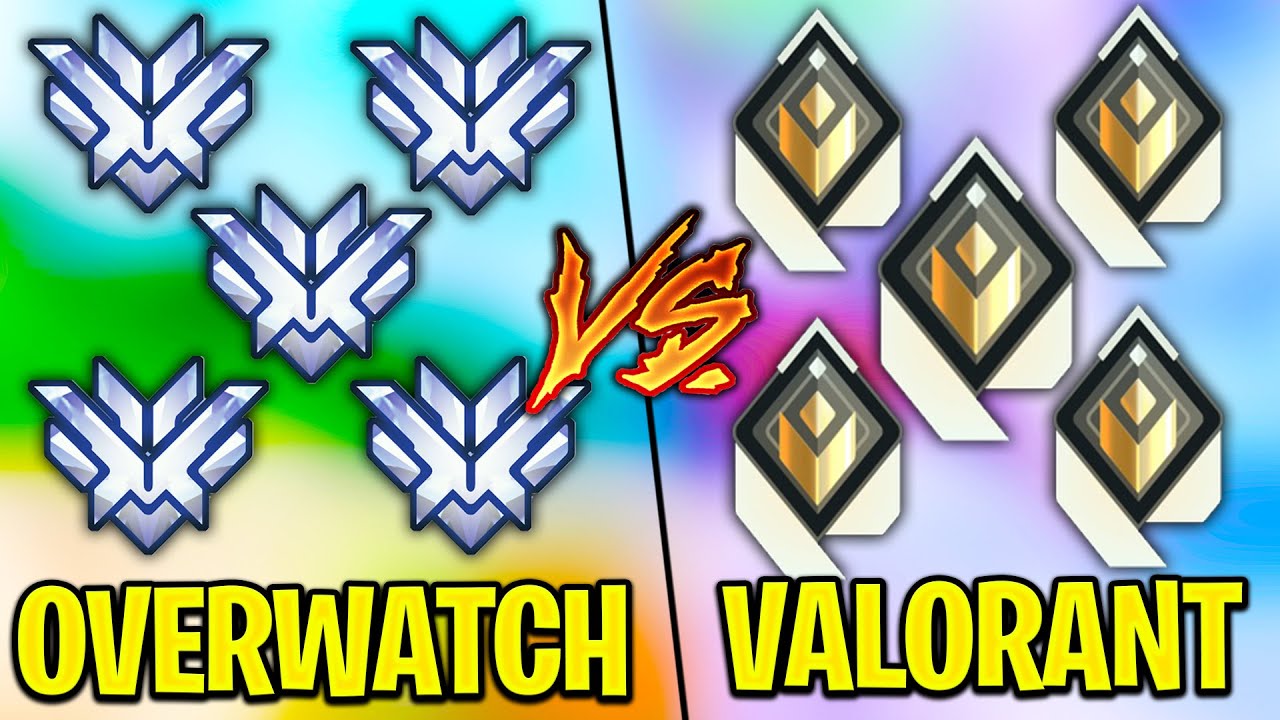 5 Overwatch Top500 VS 5 Radiant Valorant Players! - YouTube