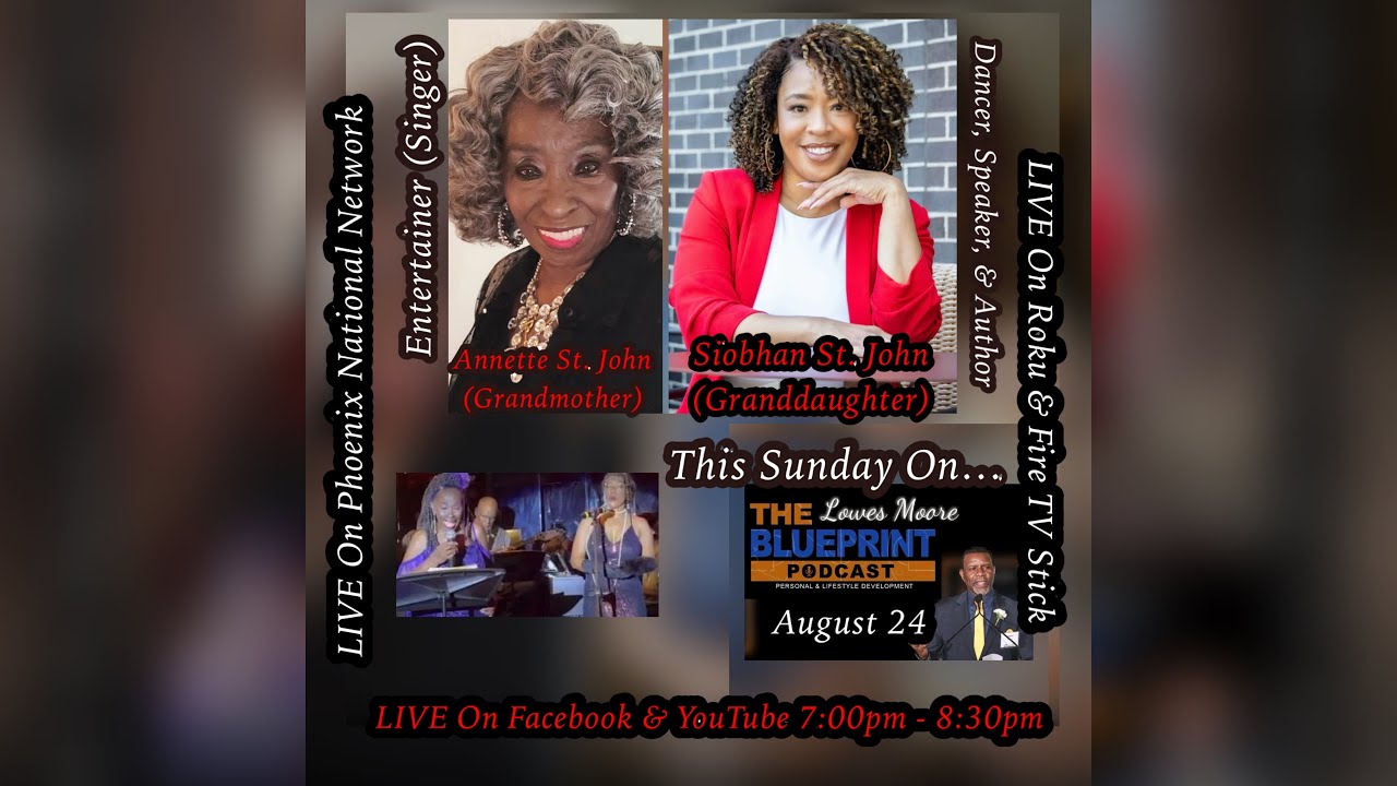 Blueprint Podcast Guest Annette Entertainer & Siobhan Author/Dancer St ...