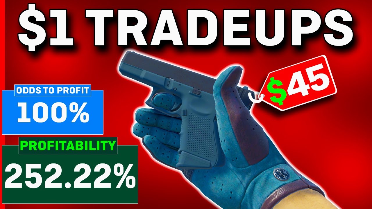 The MOST PROFITABLE Trade Ups in CS2 UNDER $1! (NO RISK) - YouTube
