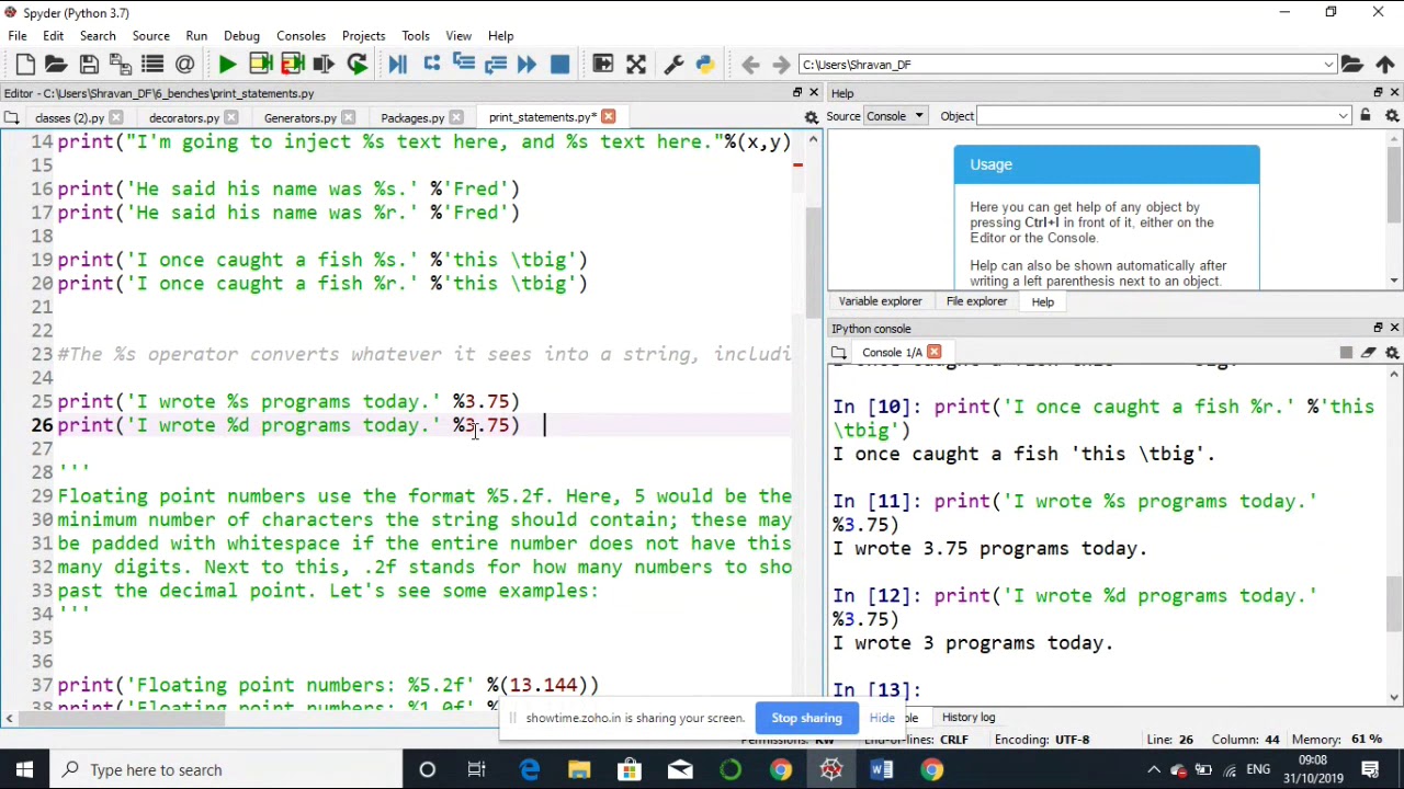 Oct31 python and datascience - YouTube