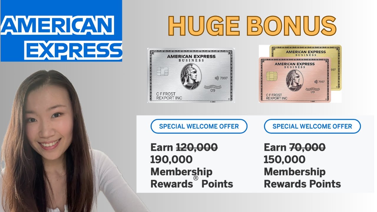 American Express Business Gold & Platinum with Huge Welcome Offers ...
