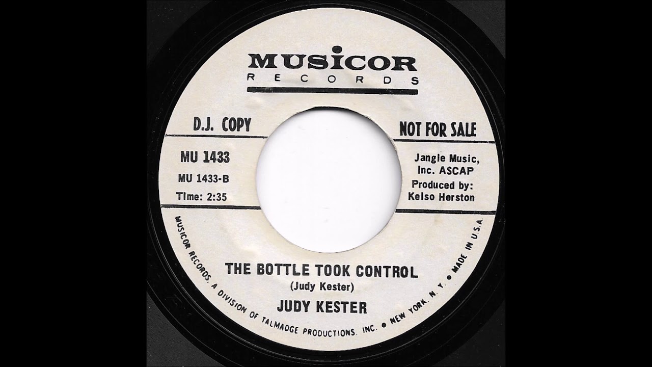 Judy Kester - The Bottle Took Control - YouTube