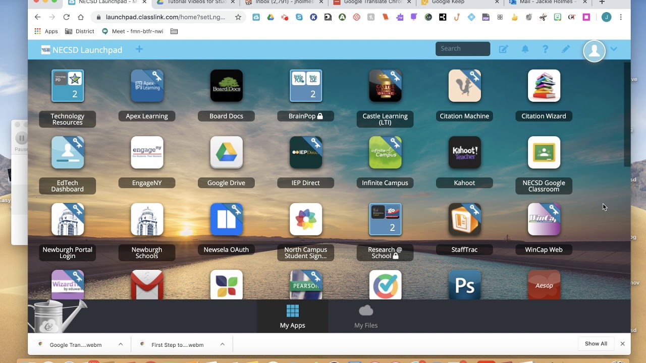 How to view your work in Google Classroom - YouTube