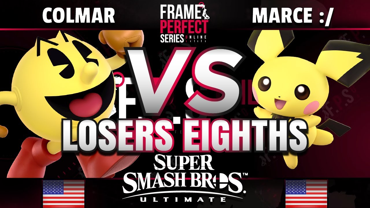 FPS5 Online - Colmar (PAC-MAN) vs. UTDe | Marce :/ (Pichu) - Smash ...