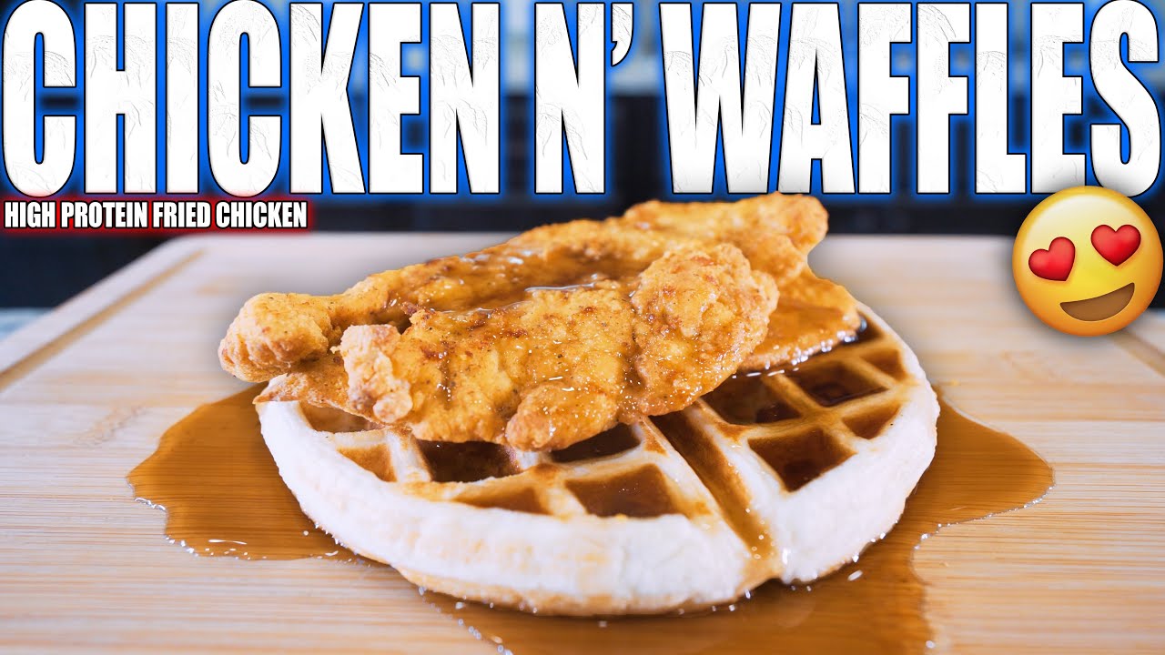 ANABOLIC CHICKEN & WAFFLES | High Protein Low Calorie Bodybuilding ...