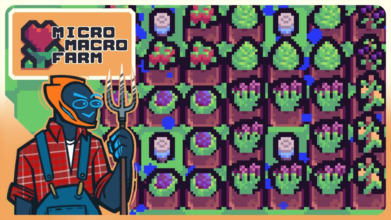 Engagingly Active Incremental Farm Sandbox! - Micro Macro Farm - YouTube