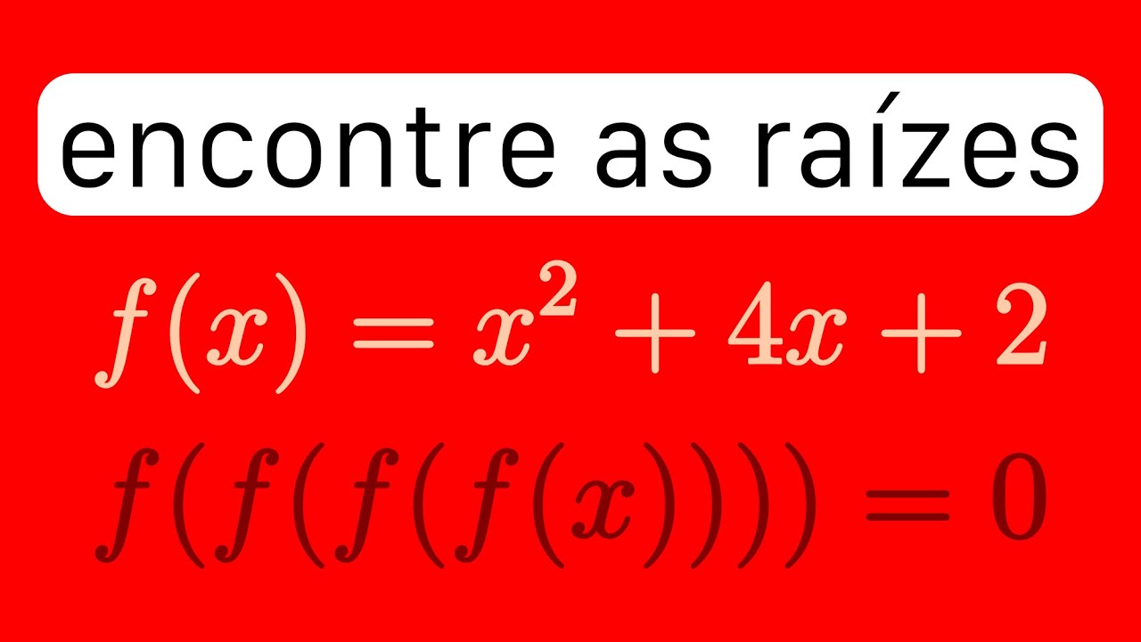 Composição de funções nível ITA-IME - YouTube