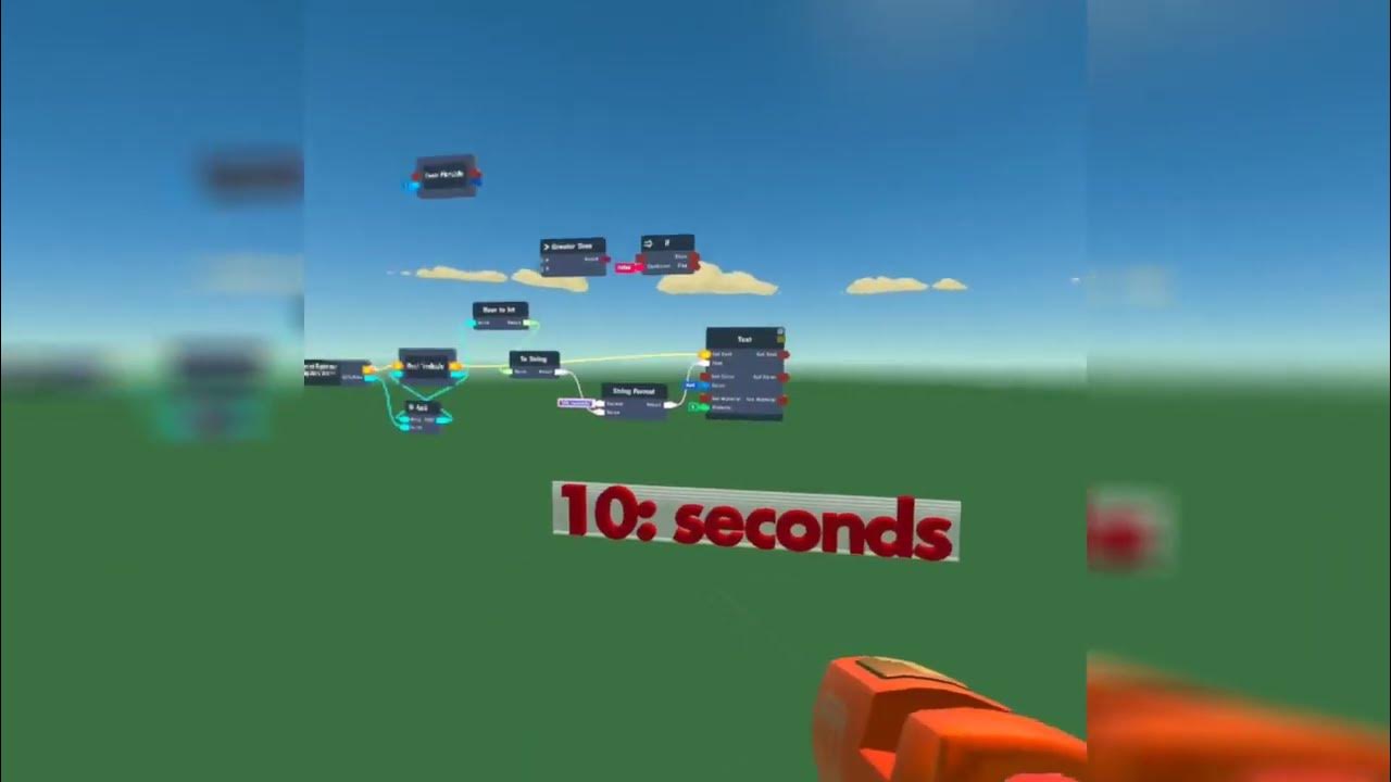 Rec room CV2 and CV1 clock tutorial - YouTube