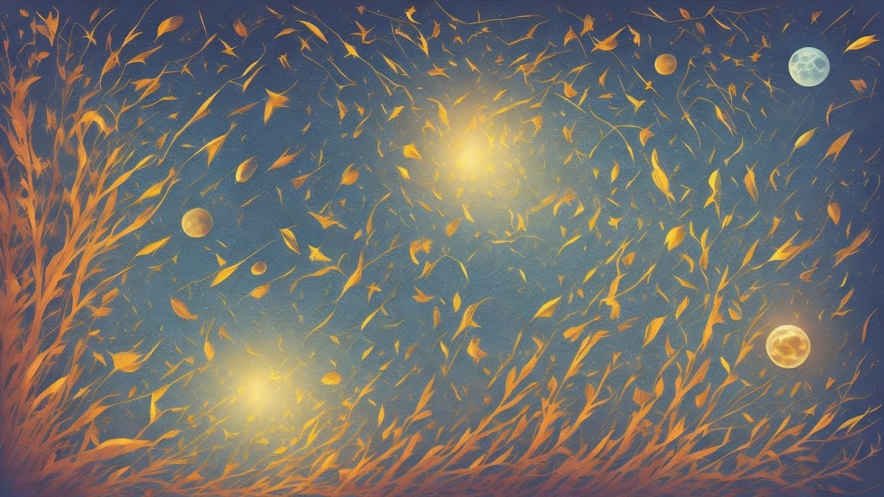 Celestial Glow: Moons in a Blue Sky For TV - Slideshow Screensaver ...