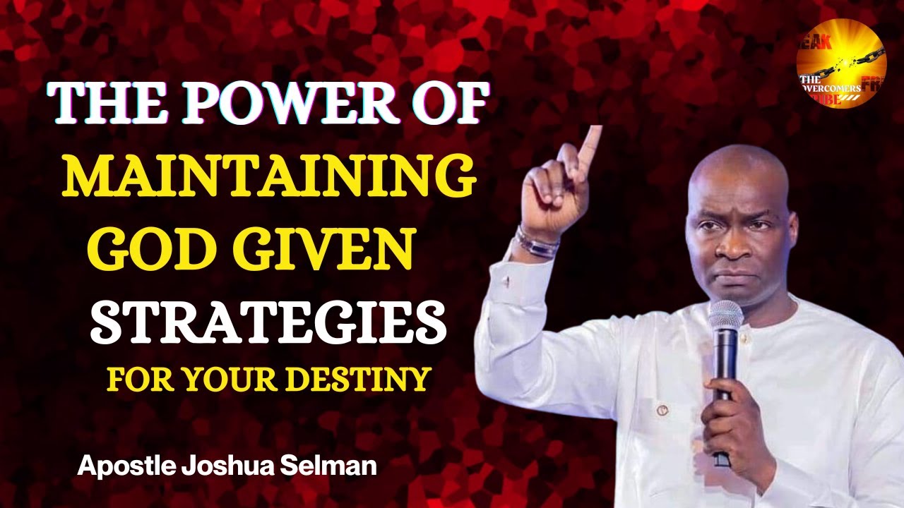THE POWER OF MAINTAINING STRATEGIES GOD HAS GIVEN FOR YOUR STRATEGY ...