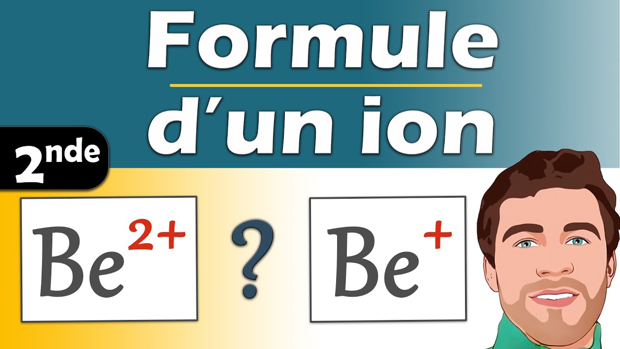 ⚛️ FORMULE d'un ion et configuration électronique | Physique chimie ...