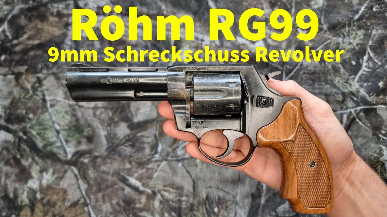 RG 99: Der größte Röhm Schreckschuss Revolver - YouTube