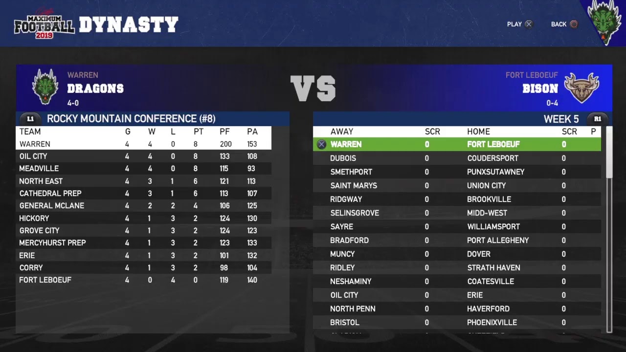 Maximum Football 2019 Livestream Series Part 3 - YouTube