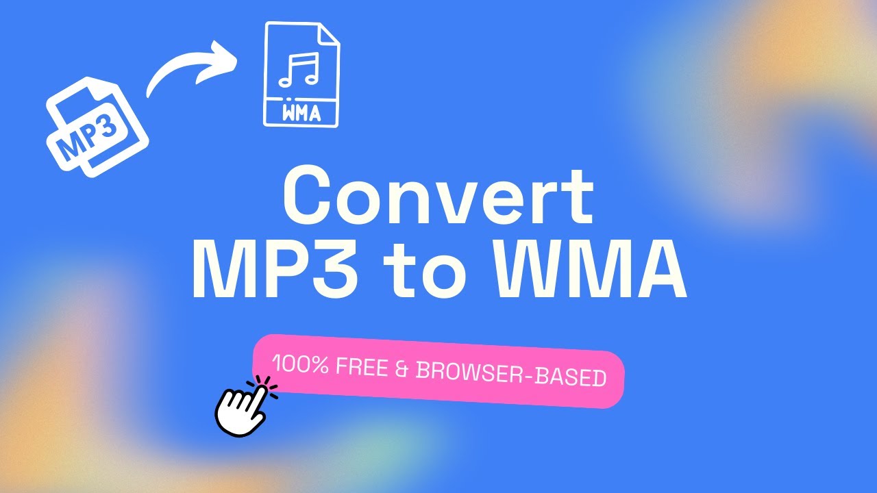 How To Convert MP3 files to WMA - YouTube