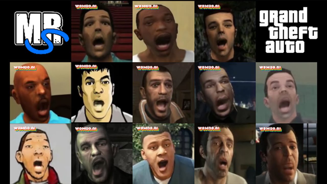 Every Gta Protagonist Singing Wet Dream (DeepFake) - YouTube