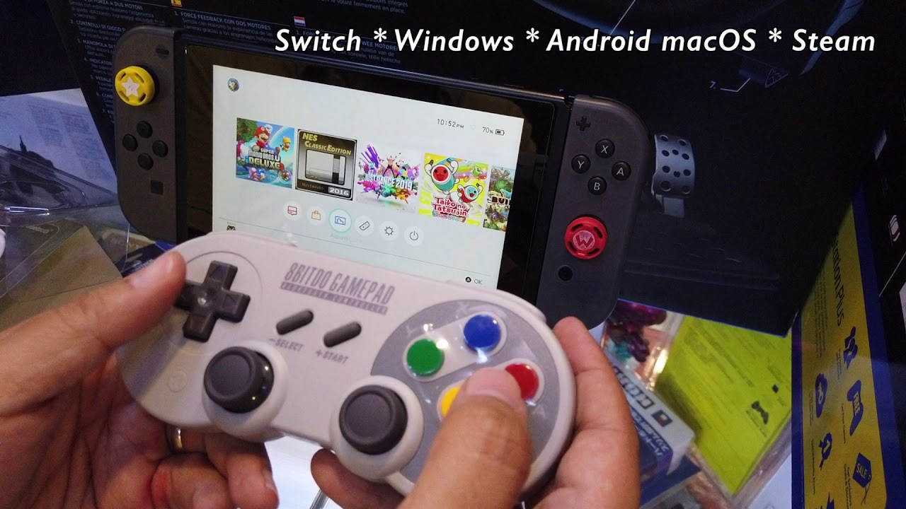 8BITDO Setup Switch - YouTube