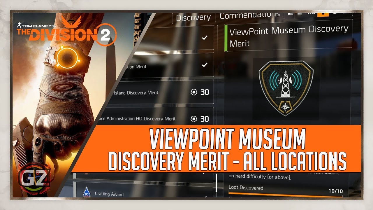 The Division 2 | ViewPoint Museum | DISCOVERY MERIT | All Locations ...