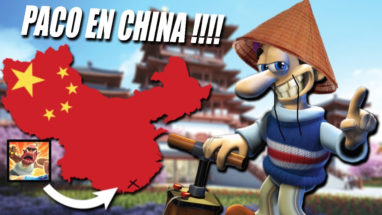 ESTAMOS EN CHINA, PACO el chato LLEGÓ A CHINA XD | Un vecino infernal 2 ...