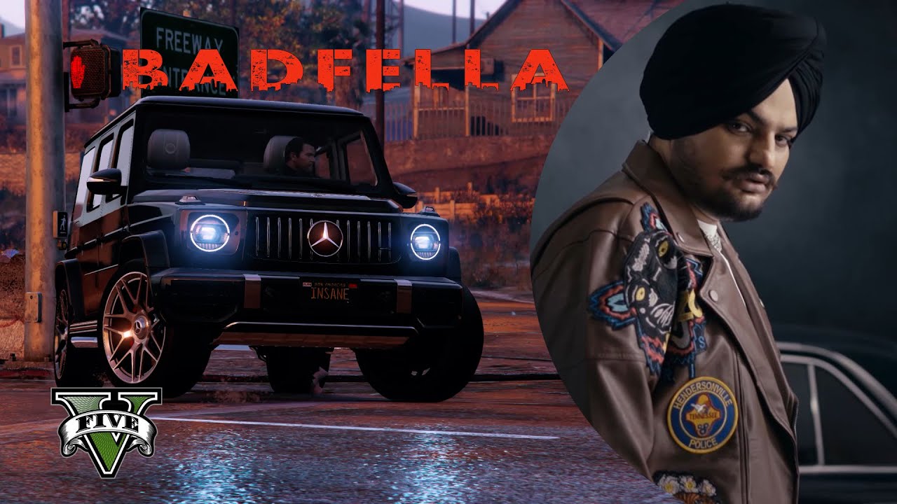 BADFELLA-SIDHU MOOSE WALA // GTA V / AI Edit Video New Punjabi Song ...