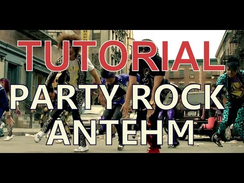 Tutorial de como bailar PARTY ROCK ANTHEM DANCE ROBOT | lmfao | paso a ...