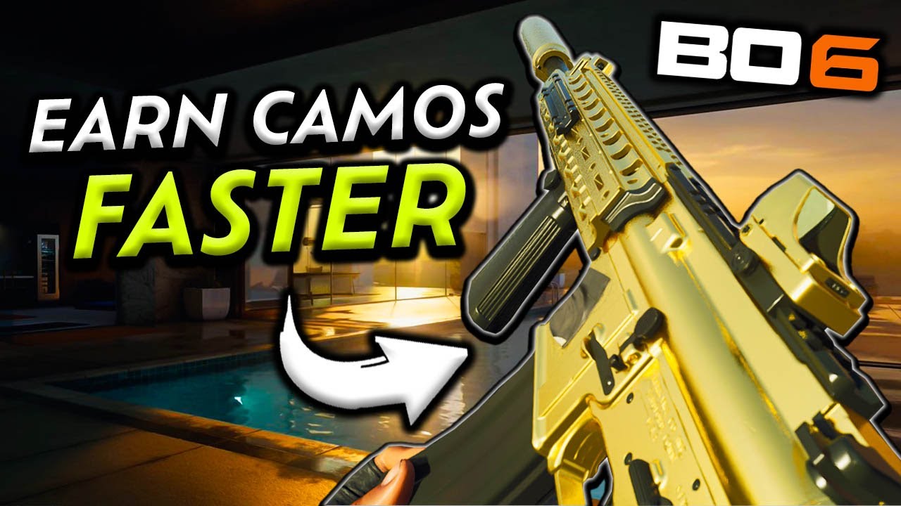 EARN BO6 CAMOS FAST! | CAMO GRINDING FOR BEGINNERS IN BLACK OPS 6 - YouTube