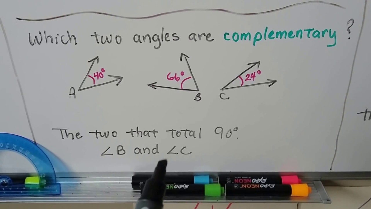 G.E.D. 24a, Kinds of Angles - YouTube