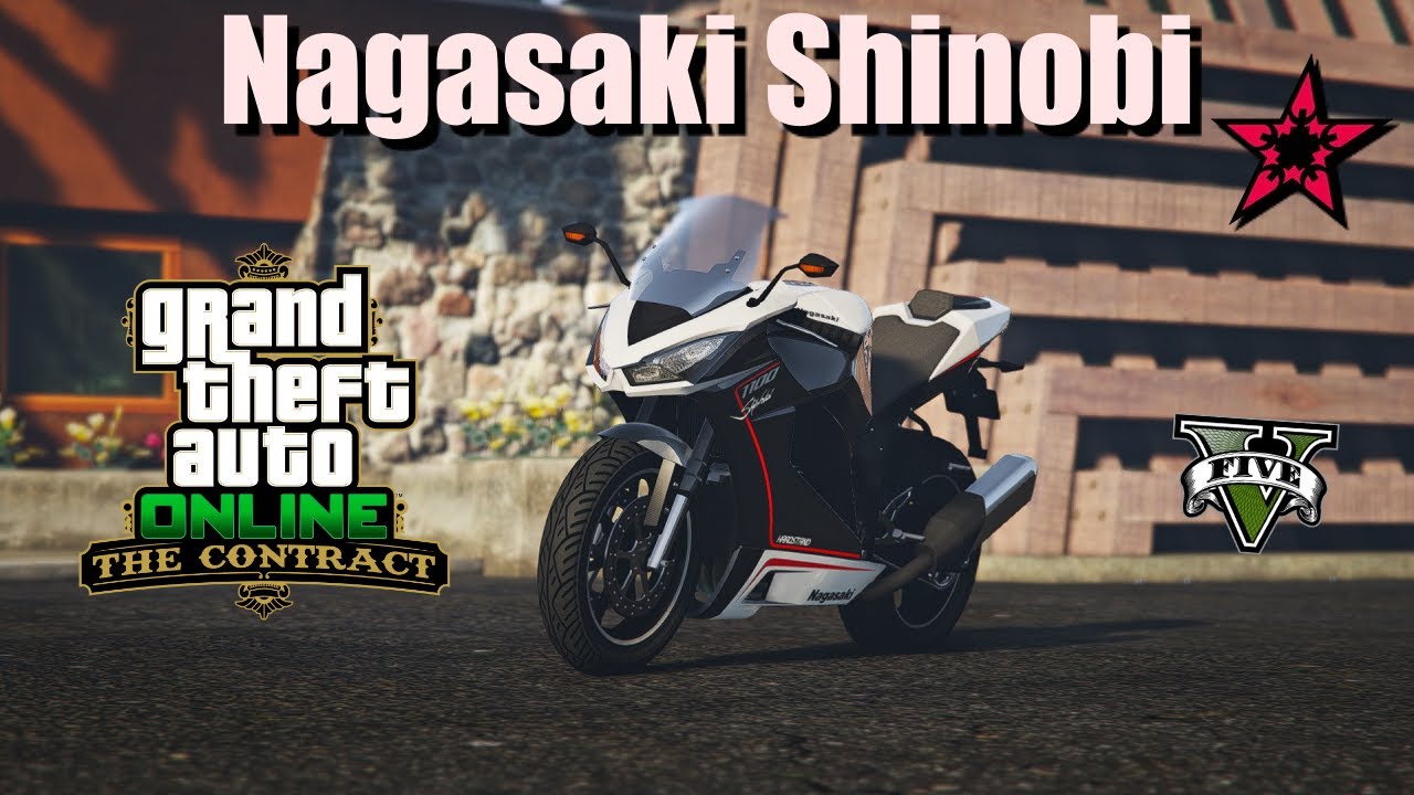 GTA 5 - DLC Vehicle Customization - Nagasaki Shinobi (Kawasaki Ninja ...
