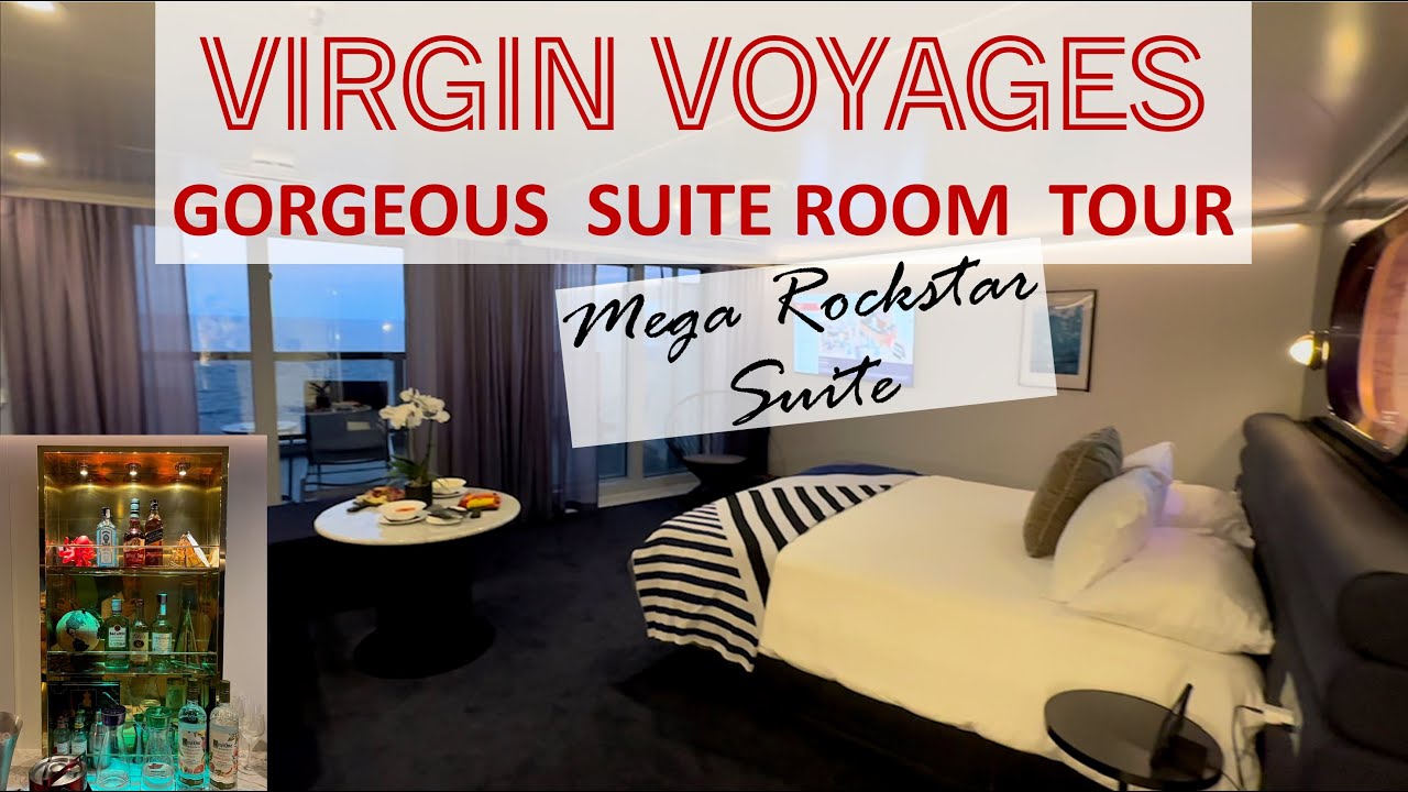 Gorgeous Mega Rockstar Suite Tour | Valiant Lady Stateroom 15275A ...