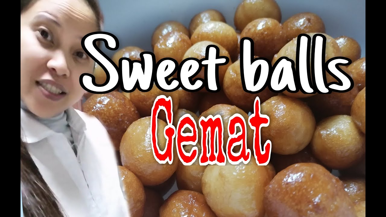 #SweetBalls #Gemat How to make this sweet dessert here in Saudi - YouTube