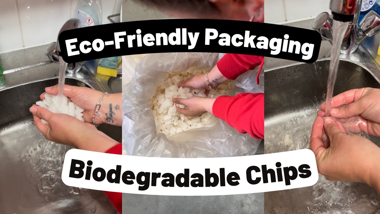 A Closer Look At: Our Biodegradable Chips Within Our Packaging - YouTube