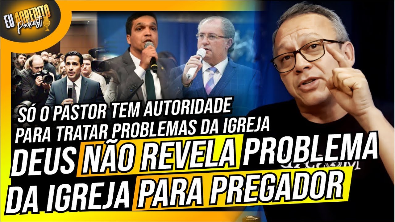 PASTOR FALA QUE PREGADOR NÃO TEM AUTORIDADE PARA TRATAR PROBLEMA DA ...