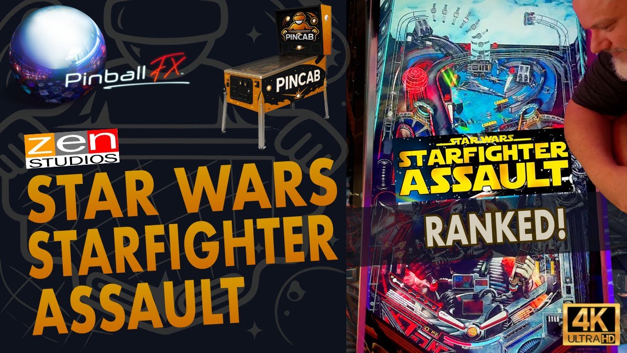 Zen Star Wars Starfighter Assault on PinballFX Pincab #pinballfx # ...