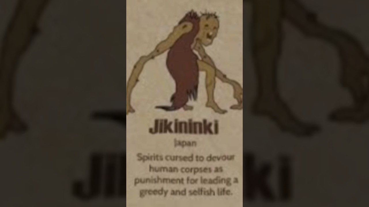 types of mythical creatures|| Jikininki| - YouTube