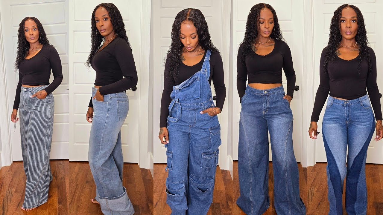 HAPPY THANKSGIVING, Y'ALL! LET'S CHAT! SHEIN FALL 2024 DENIM HAUL - YouTube