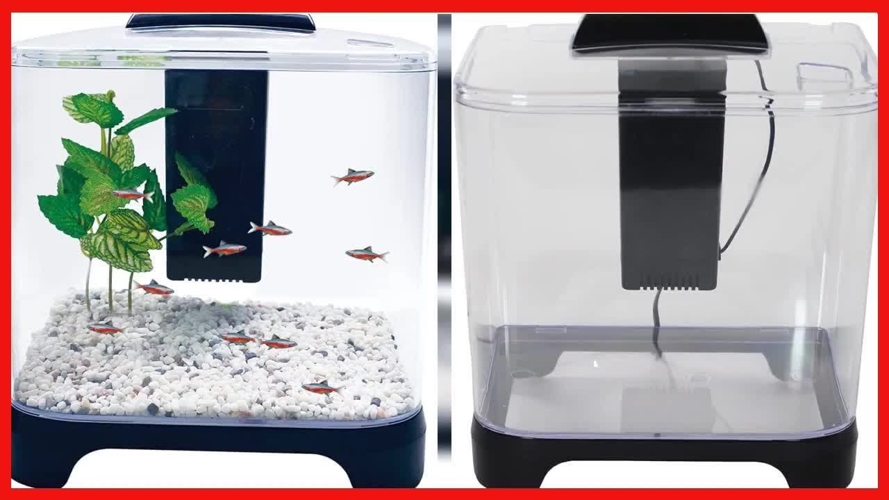 PENN-PLAX NuWave Betta Fish Tank Kit with LED Light and Internal Filter ...