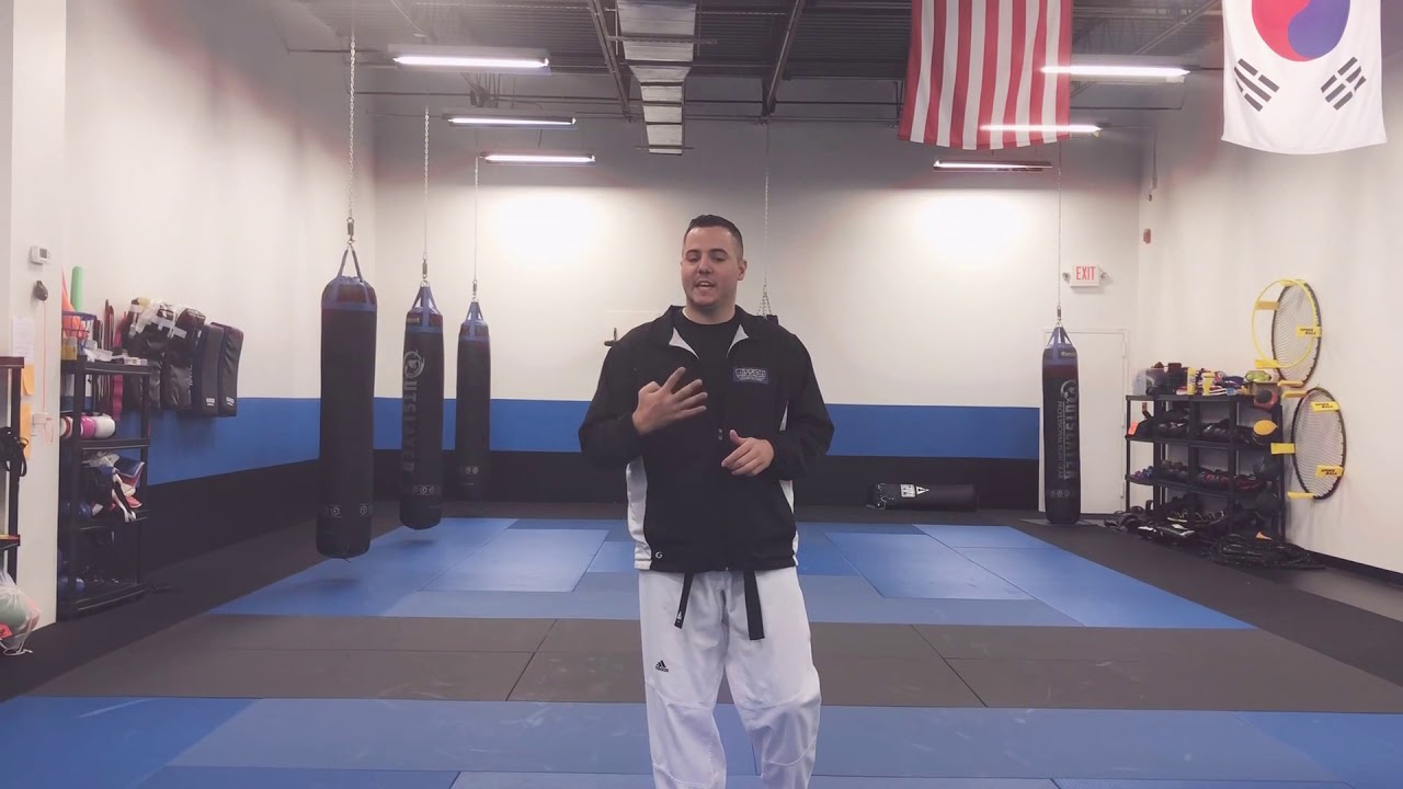 Blue belt form/ Taegeuk 4 - YouTube