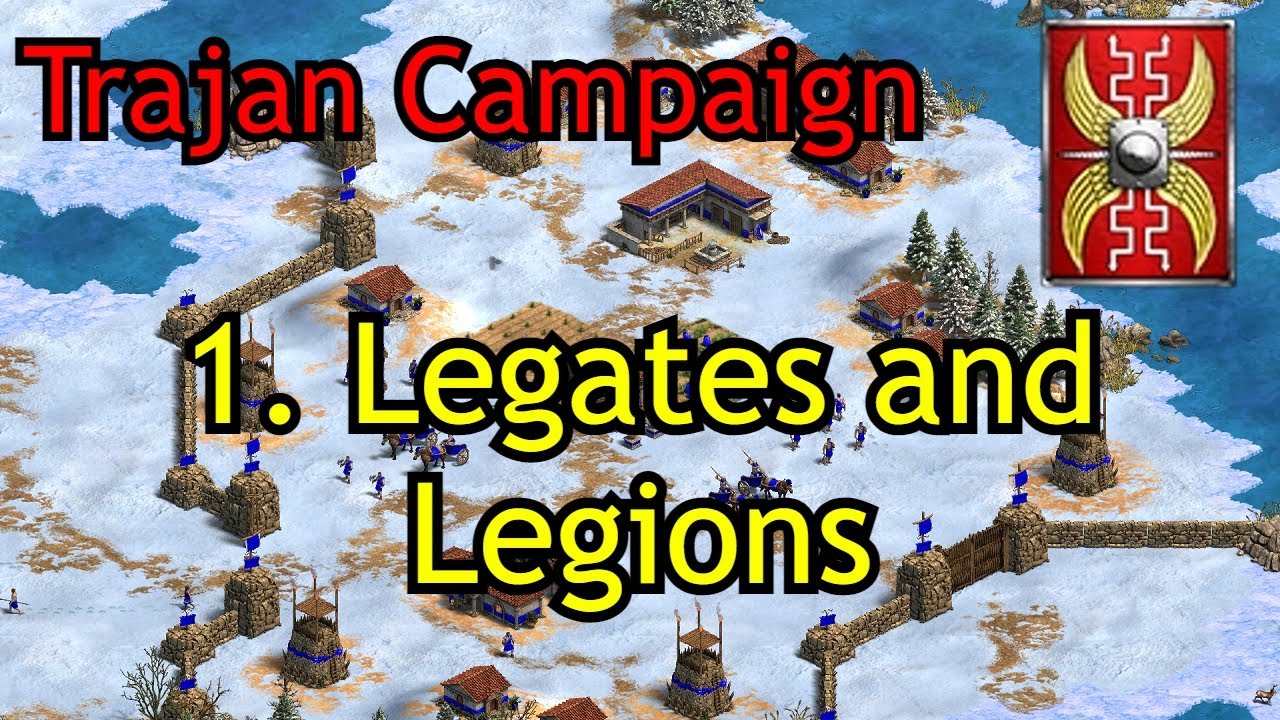 1. Legates and Legions | Trajan Campaign | AoE2: DE Return of Rome ...