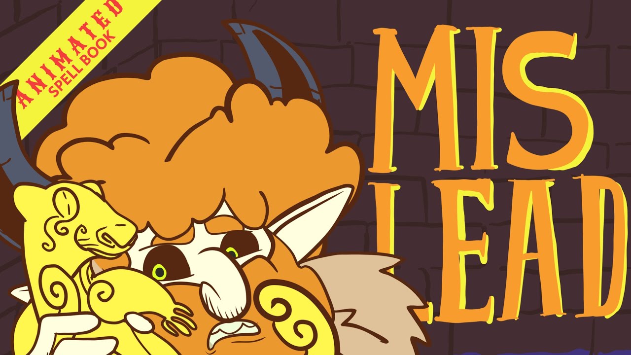 Animated spellbook: Mislead - it's neat. D&D5e - YouTube