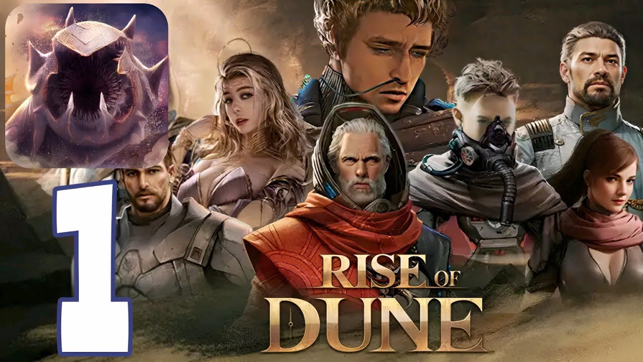 Rise of Dune - Tutorial - Gameplay Walkthrough Part 1 ( ANDROID / iOS ) - YouTube