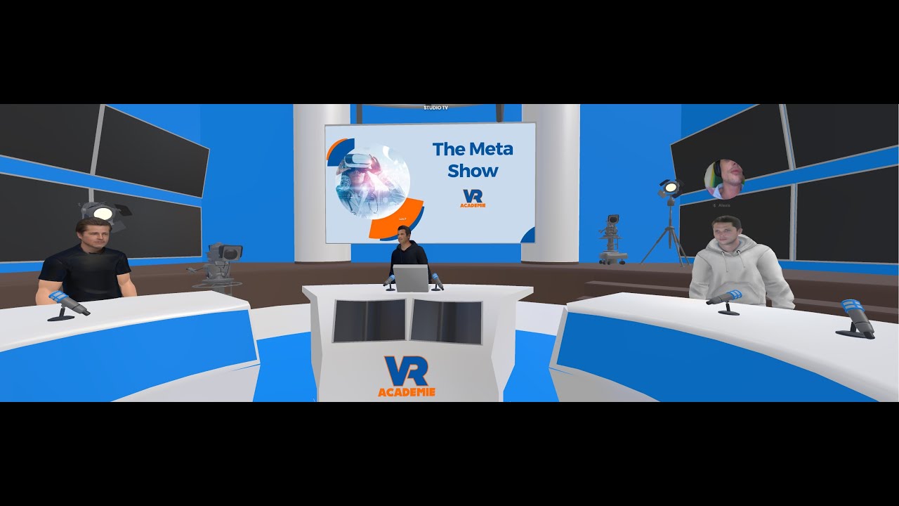 Le Meta Show - 1er studio TV Metaverse - YouTube