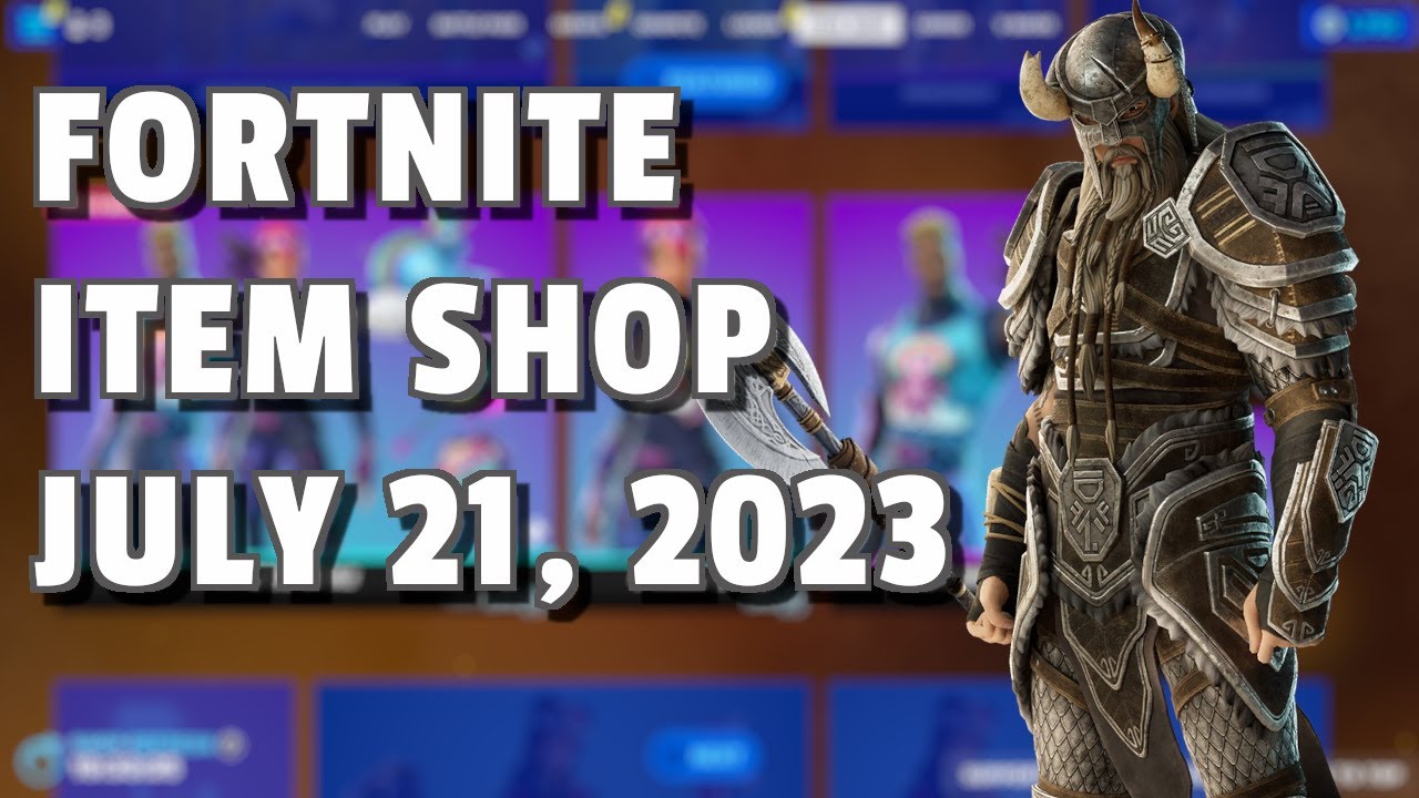 Fortnite Item Shop Today! *FREE* Backbling! Elder Scrolls! #fornite # ...