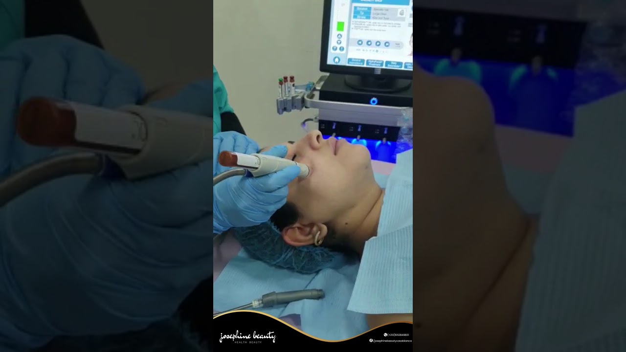 Hydrafacial MD العلاج بتقنية الهيدرافيشل - YouTube